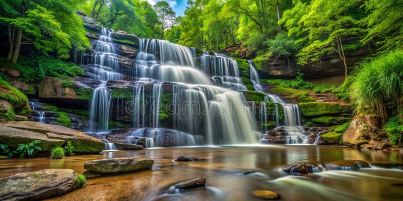 Roswell GA Waterfall a Serene Escape in the Heart of Georgias Lush ...