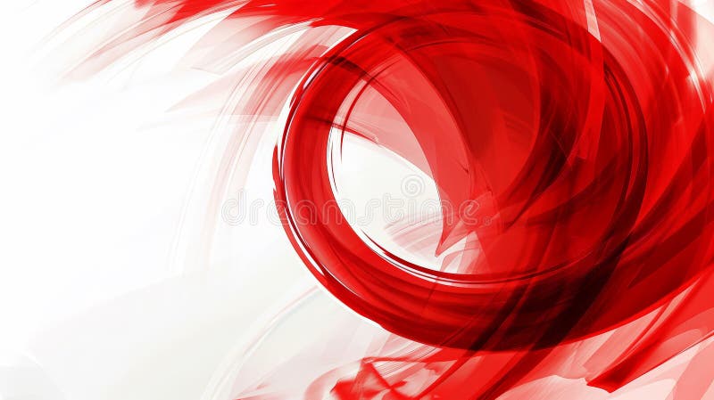 Crimson Fusion: a Red Abstract Overture of Dynamic Vector Elegance ...