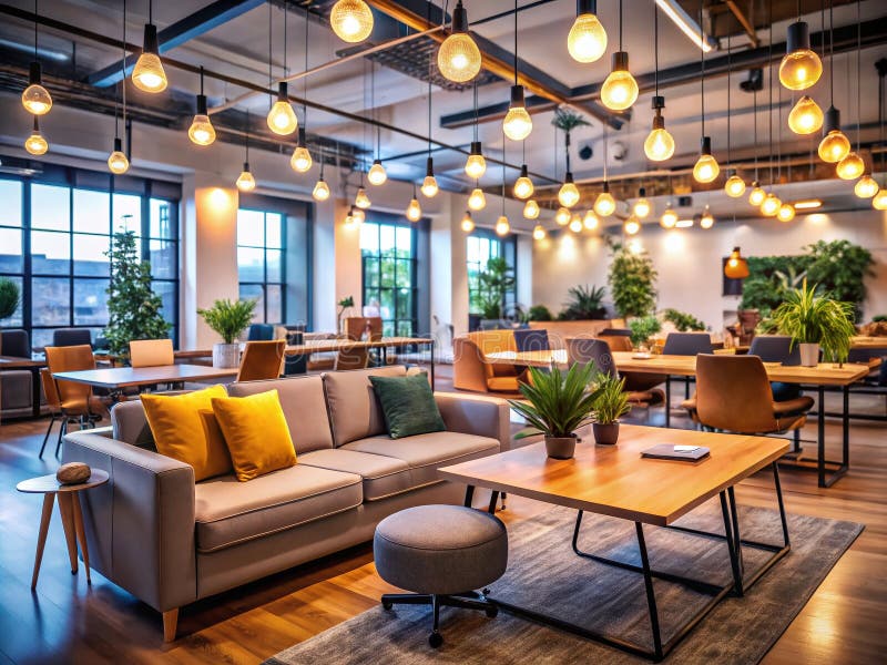 Inspiring Coworking Space Stylish Design Collaborative Zones and ...