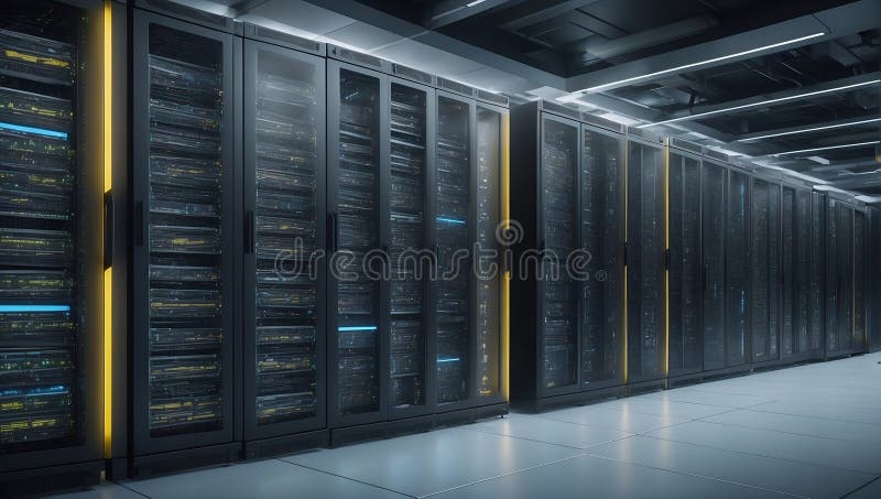 RackSculpture: a Visual Symphony of Data Center Elegance. AI Generate ...