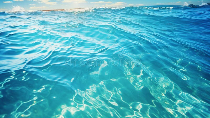 Exploring Water, Ocean, Clouds, and Waves in Visual Art Stock ...