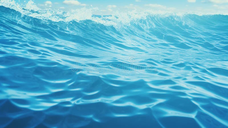 Exploring Water, Ocean, Clouds, and Waves in Visual Art Stock ...