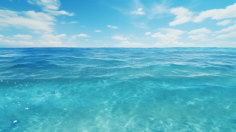 Exploring Water, Ocean, Clouds, and Waves in Visual Art Stock ...