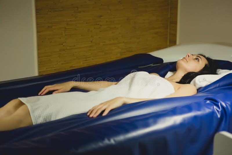 Immersion in a Bath of Hydromassage Stock Photo - Image of jacuzzi ...