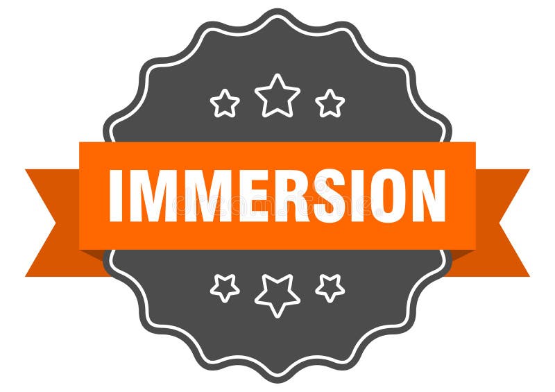 Immersion seal. stamp stock vector. Illustration of rubber - 119822534