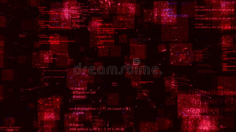 Immersion In Program Codes Animation 3d Immersion In Many Variations