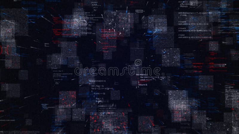 Immersion In Program Codes Animation 3d Immersion In Many Variations