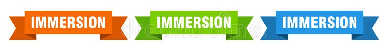Immersion Banner Stock Illustrations – 412 Immersion Banner Stock ...
