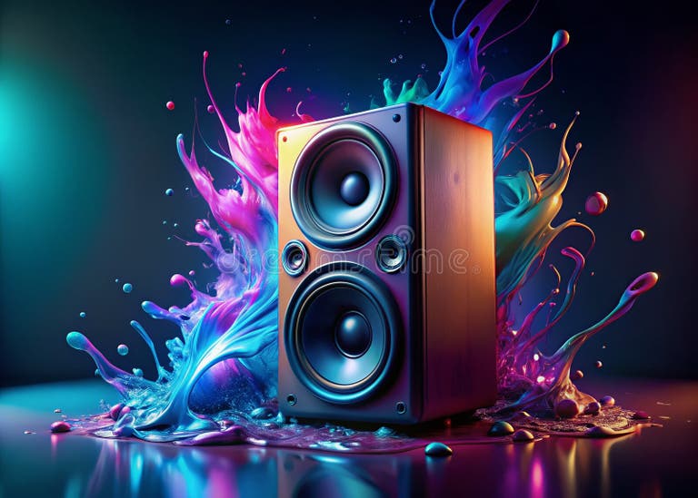 Immersive Audio Visualizer Dynamic Soundwave Display for Speakers ...