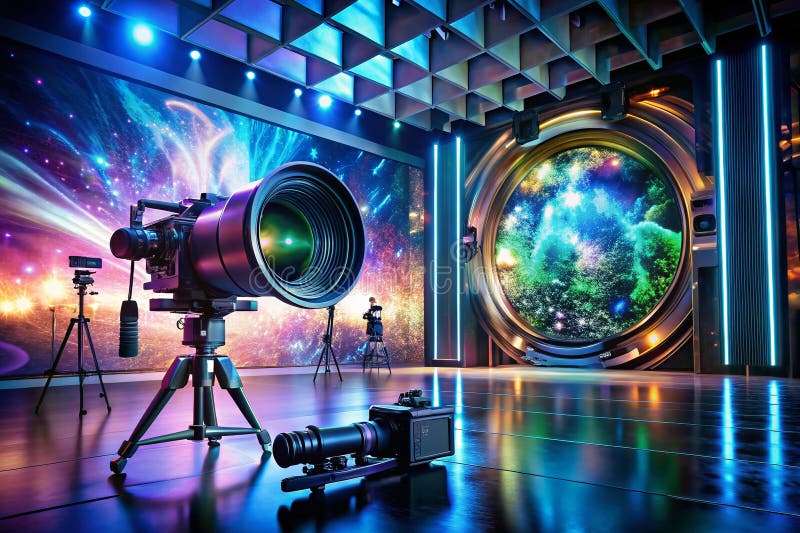 Immersive Cinematic Experience a Surreal Conference Room Transformed ...
