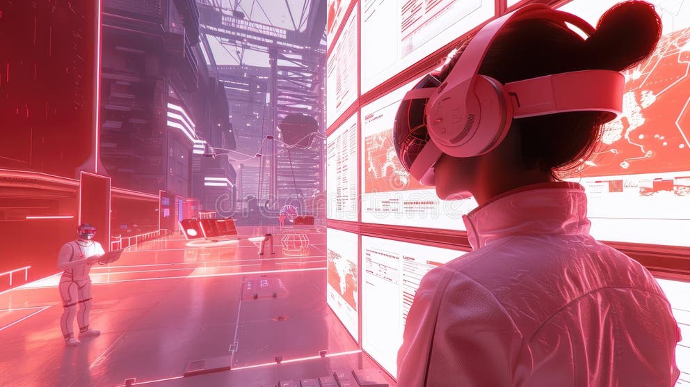 An Immersive Coding Environment with a Futuristic Interface, the ...