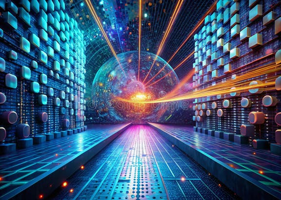 Immersive 3D Binary Code Matrix Exploring the Intricate Network of ...