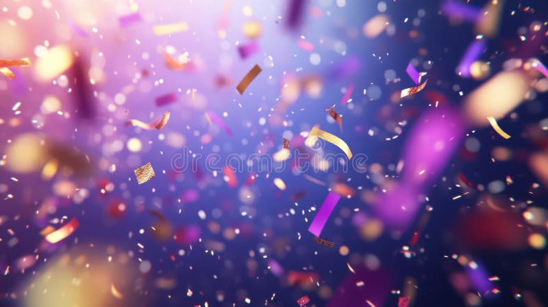Immersive 3D Confetti with Realistic Textures and Lighting, Creating a ...