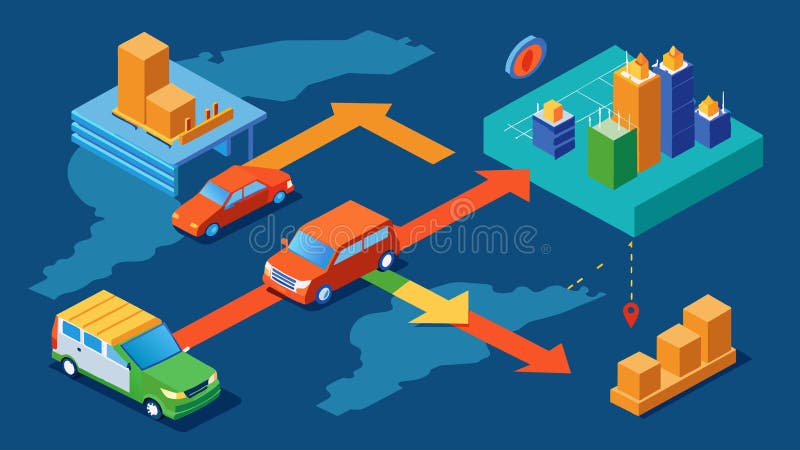 An Immersive 3D Map Displaying the Movement of Supply and Demand in the ...
