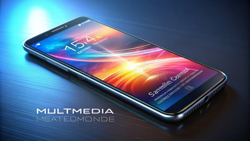 Immersive 3D Smartphone Display a Futuristic Multimedia Experience with ...