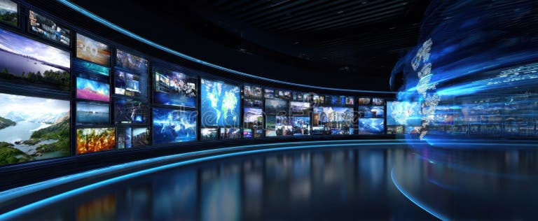 The Immersive Digital Gallery Showcasing Dynamic Multimedia Displays ...