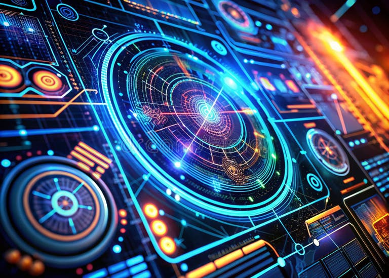 Immersive Digital Interface Design Exploring Futuristic ...