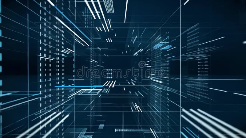 Immersive Digital Landscape Explores Futuristic Connections and ...