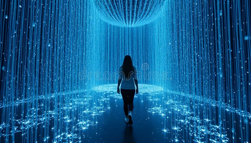 Immersive Digital Rain Room – Interactive Light Droplet Experience ...