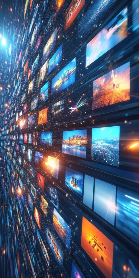 Immersive Digital Wall a Dynamic Display of Vivid, High-Resolution ...