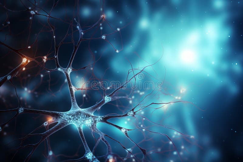 Immersive Examination of Neuron Cells Under High-powered Blue ...