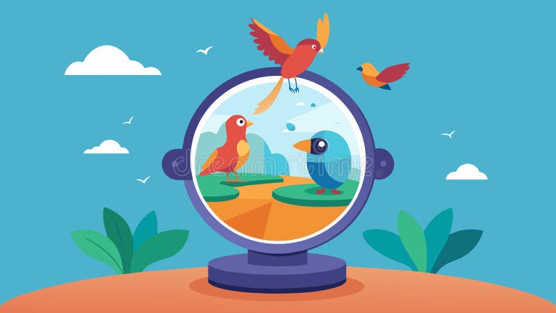 An Immersive Experience for Birds this Smart Mirror Creates a 360degree ...