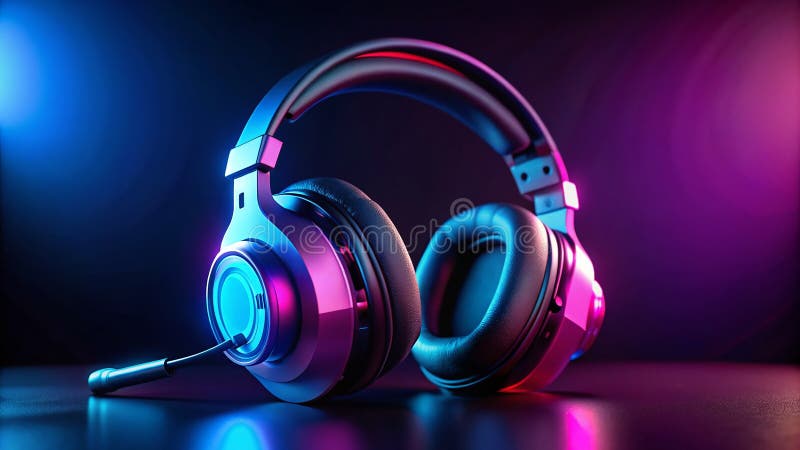 Immersive Gaming Headset Portrait Professional Lighting Techniques ...
