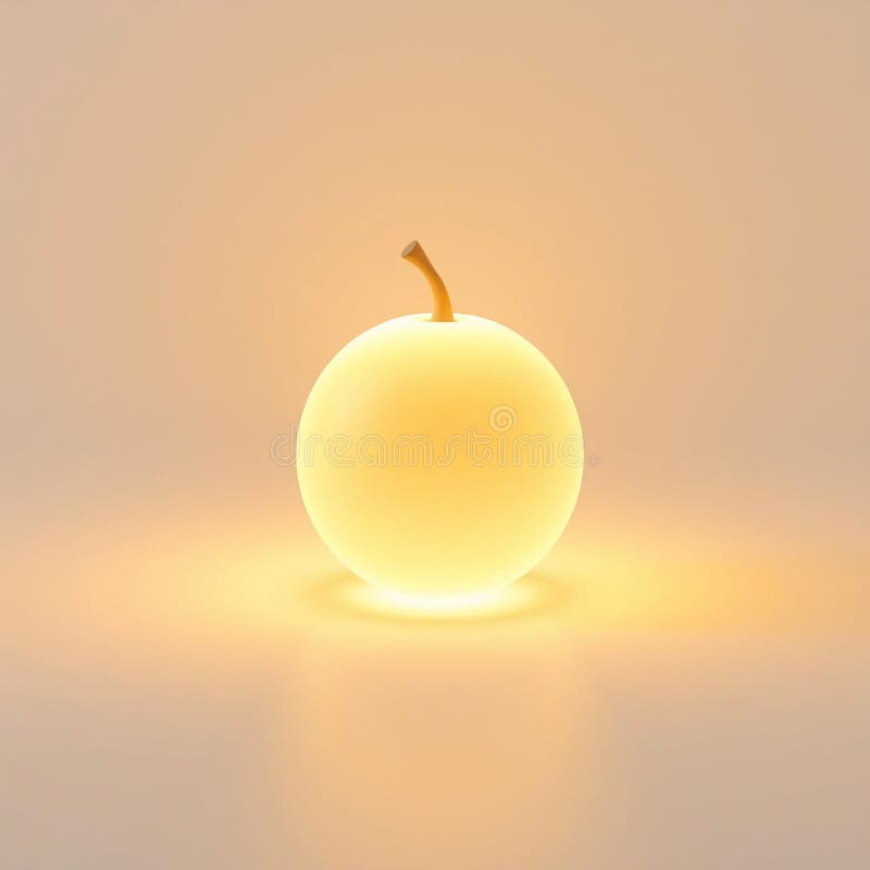 Immersive Glowing Fruit stock illustration. Illustration of effect ...