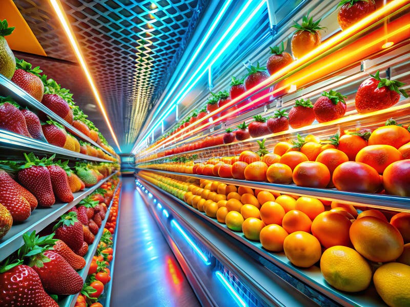 Immersive Grocery Experience a Digital Orchard Unveiled through a ...