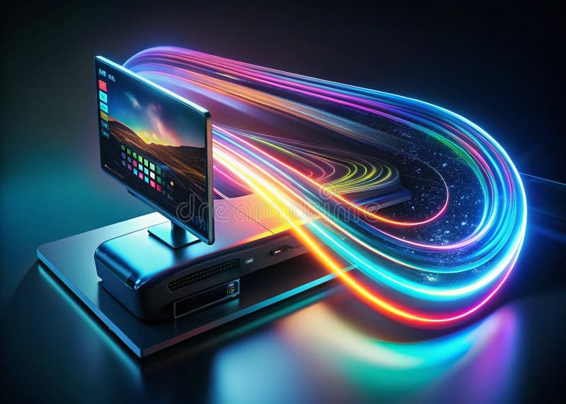 Immersive Home Entertainment Futuristic IPTV Smart TV with Advanced ...