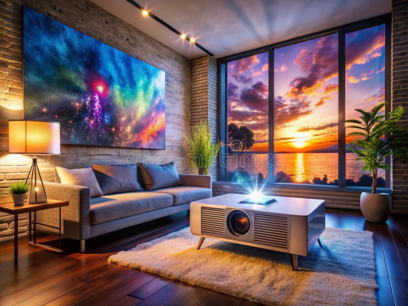 Immersive Home Theater Experience Effortless Setup with a Compact Mini ...