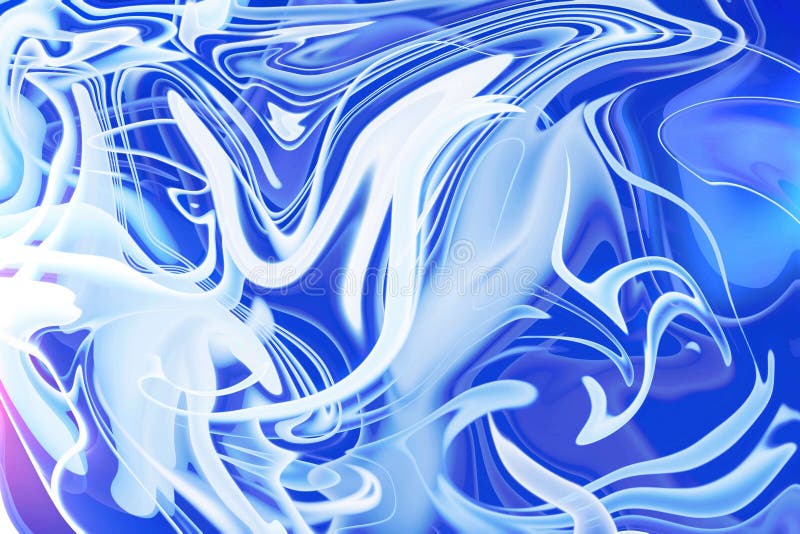 An Immersive Journey through Dynamic Blue Liquid Marble Abstract ...