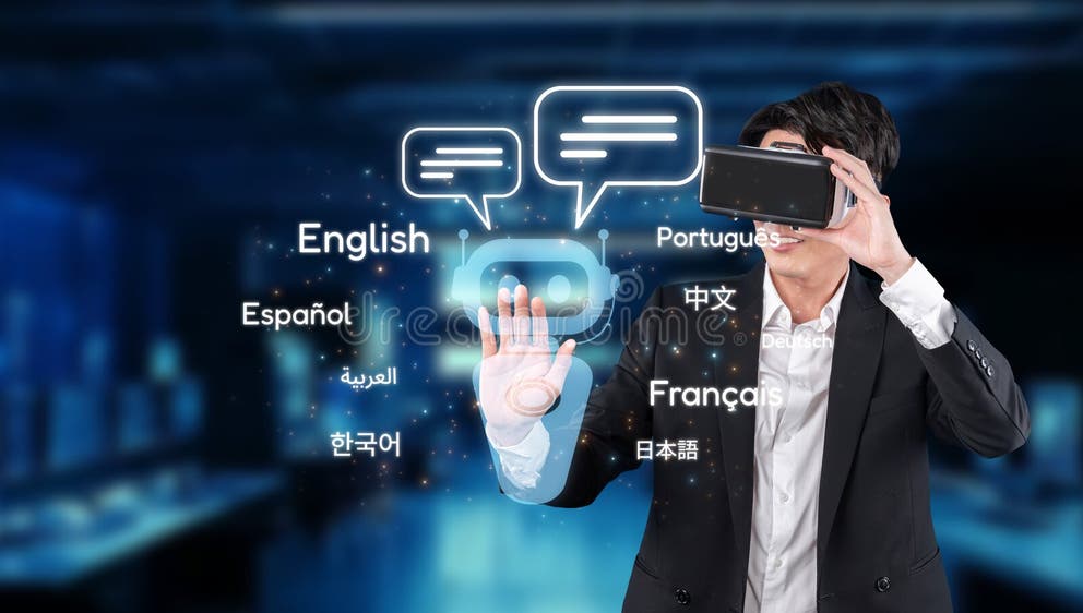 Immersive Language Translation Experience with Virtual Reality and Diverse Languages Displayed ...