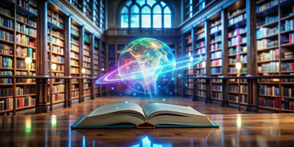 Immersive Learning Explore Interactive Textbooks in a Modern Library ...