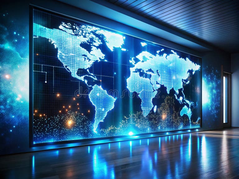 Immersive LowLight Streaming Background for Global Digital TV Internet ...