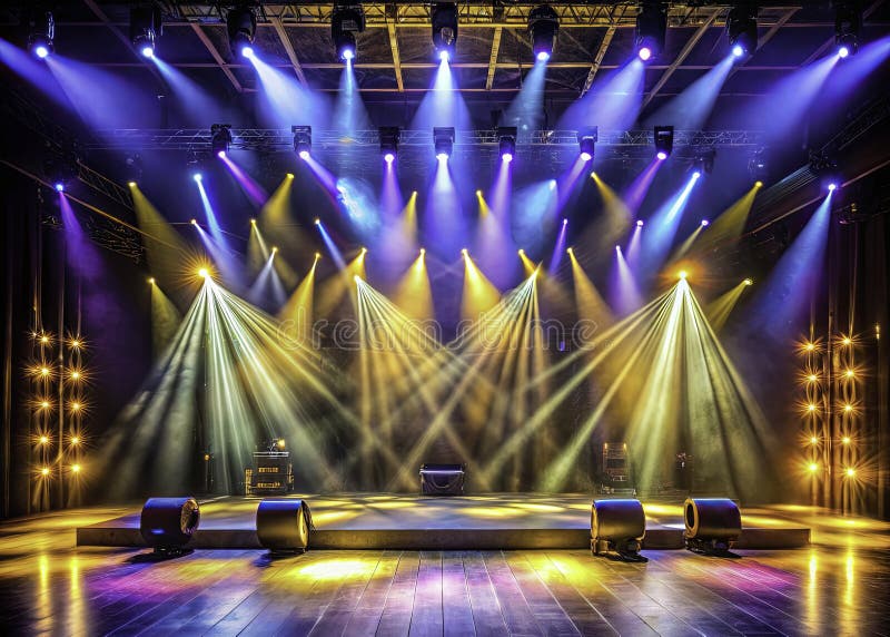 Immersive Panoramic Stage Lighting Design a WideAngle View of ...