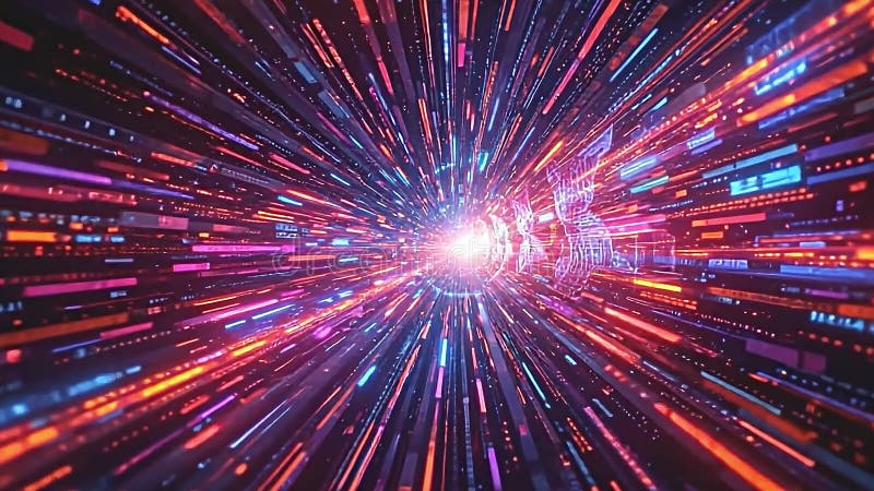 Immersive Tech Montage, Seamless Animations of Advanced Technology in ...