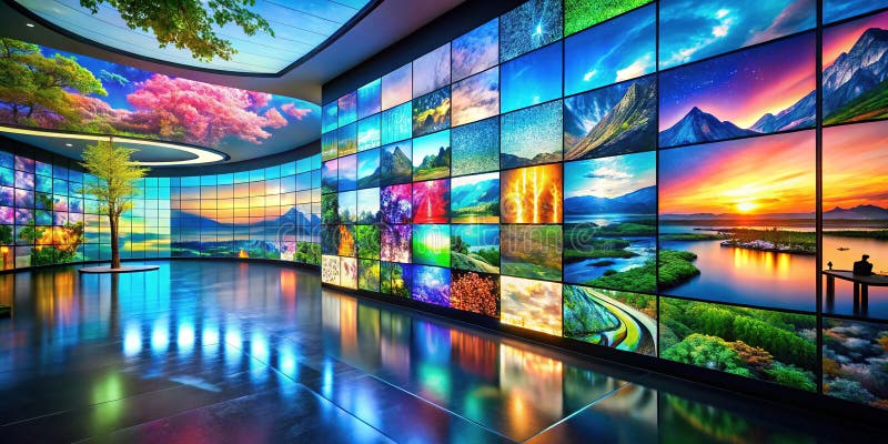 Immersive Video Wall Installation: a Stunning Display of Dynamic ...