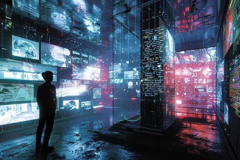 An Immersive Virtual Environment Depicting the Integration of AI and ...