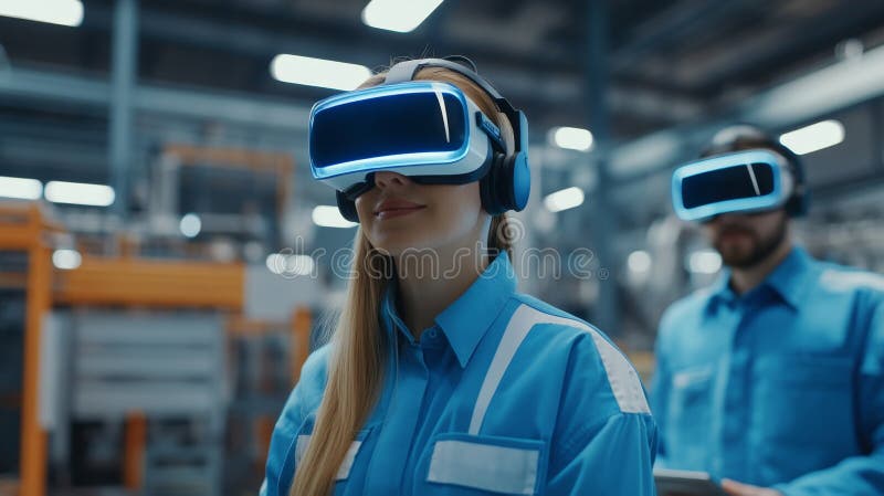 Immersive Virtual Reality Experience in Industrial Setting with Two ...