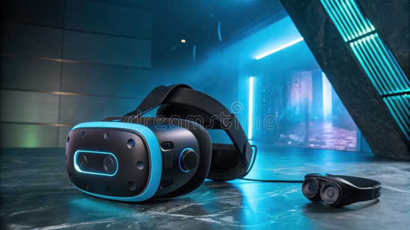 Immersive Virtual Reality Explore Futuristic Worlds, Experience ...