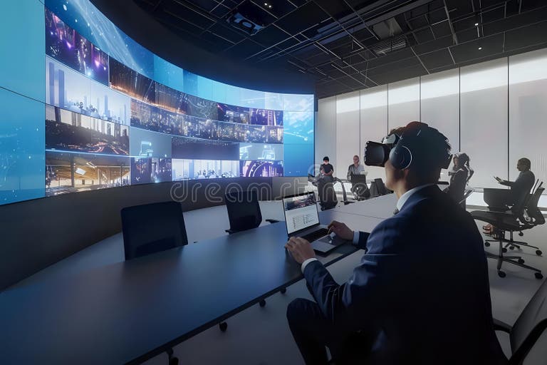 Immersive Virtual Reality, Exploring Data Visualization on a Curved ...