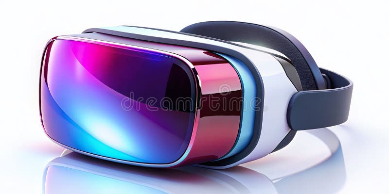 Immersive Virtual Reality Headset a Stunning 3D Render for Gaming ...