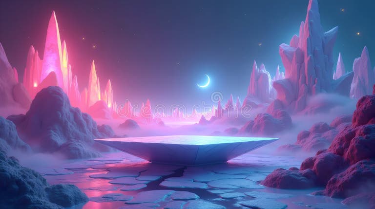 Immersive Virtual Reality Metaverse Scenes. Digital Worlds. Uturistic ...