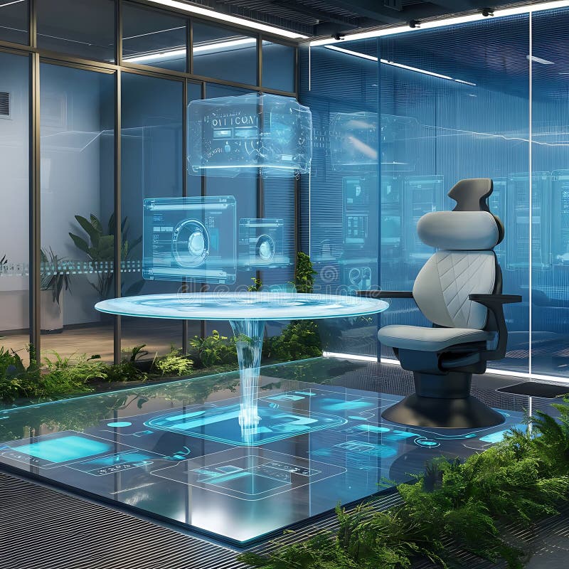 Immersive Virtual Reality Mockup, Modern Living Room Interior Design ...