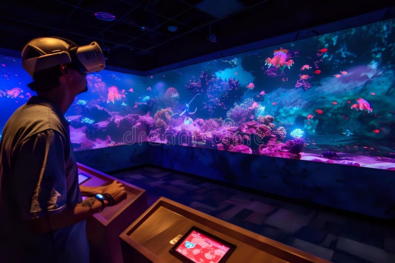 Immersive Virtual Reality Ocean Exploration, Dive Deep into a Vibrant ...