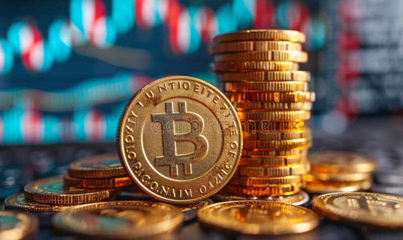 Dynamic Financial Display Featuring Bitcoin with Stock Market Data and ...