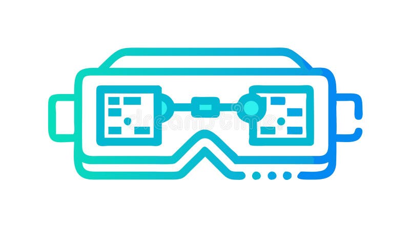 Immersive VR Goggles. Cutting-Edge Virtual Reality Gaming Experience ...