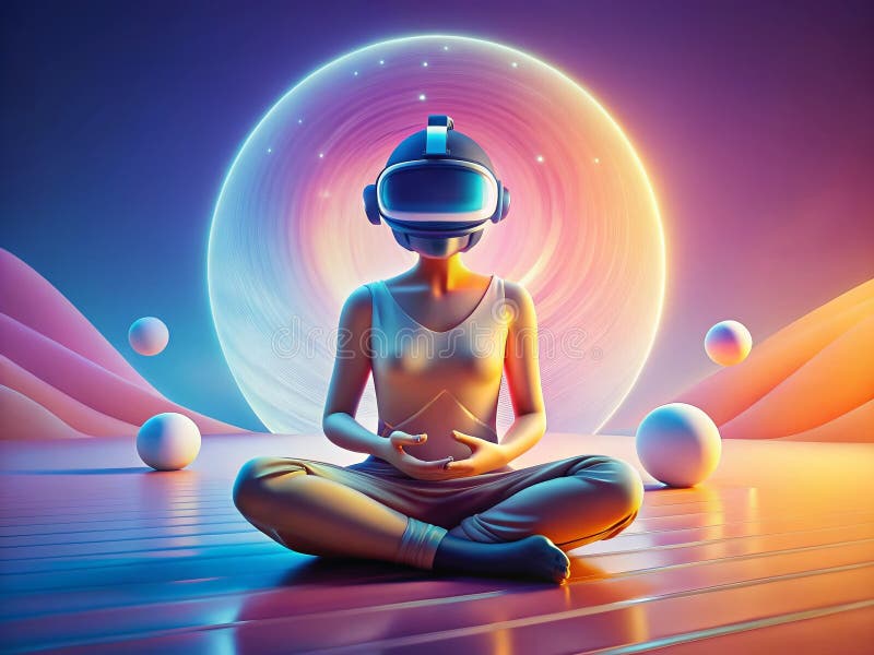 Mindful Vr Meditation Stock Photos - Free & Royalty-Free Stock Photos ...