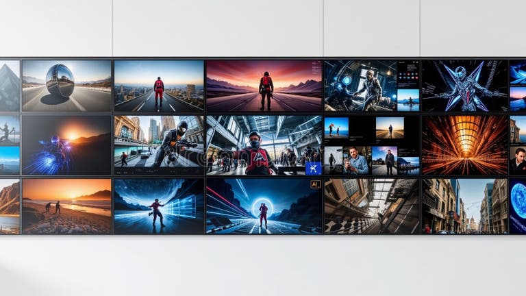 Immersive WallMounted Display System Showcases Dynamic Content Variety ...